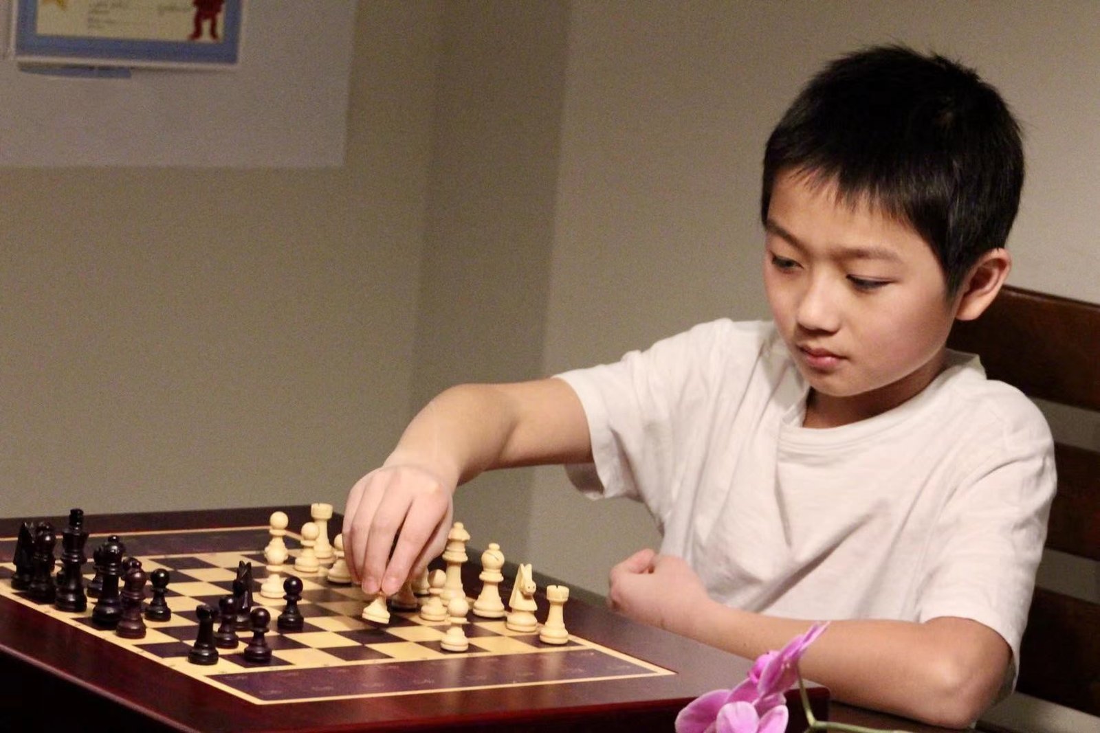 Zhou Fang, Champion du Québec des moins de douze ans!
